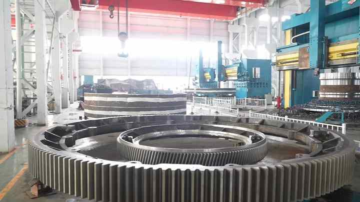 Transmission Casting Two Half Segment Girth Gear Ball Mill Pinion Gear ...