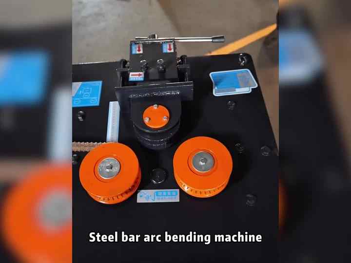 LUTENG Precision Small Rebar Arc Bender CNC Operation Portable Steel ...