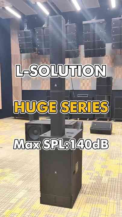 Huge Lsolution Active 2500W Column Speaker Easy to Install Pa System ...