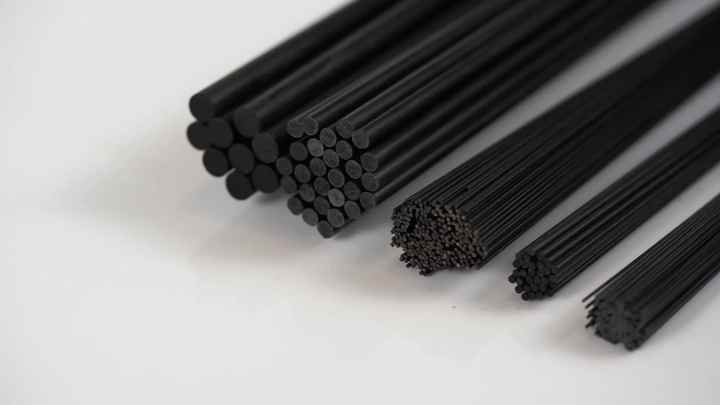 OEM High-Strength 100% 3k Carbon Fiber Tube Plain Weave in Glossy or ...
