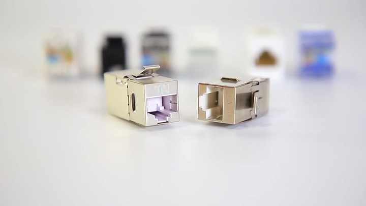 CAT6 CAT6A RJ45 Keystone Jacks - Reliable Network Connections