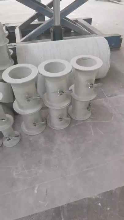 Factory FRP Pipe Fittings-Bending Cutting Fiberglass Flange Saddle ...
