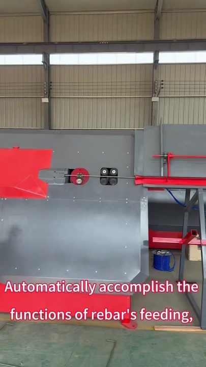 The Hebei Automated Steel bar Bending Machine Features High-precision ...