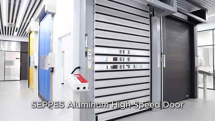 Extremely Fast Operating Hard Roll up Door for High Traffic Areas Like ...