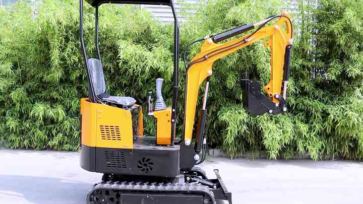 CE EPA Excavator Mini Digger Diesel Engine Mini Excavator 1 Ton Free ...