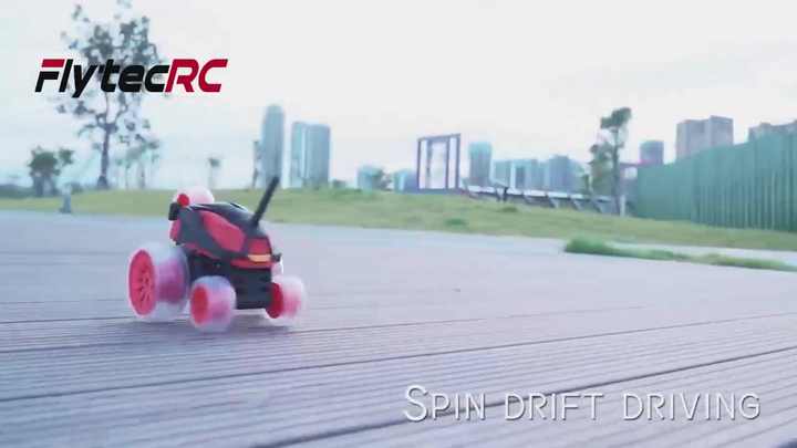 FlytecRC 5-Wheel Stunt Racing Car - Powerful Power System, Long Runtime ...