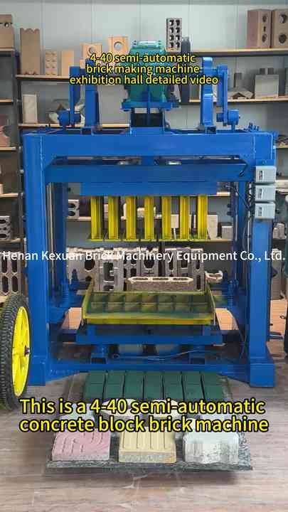 Stable Operation Bricks Brick Making Machine in Burkina Faso