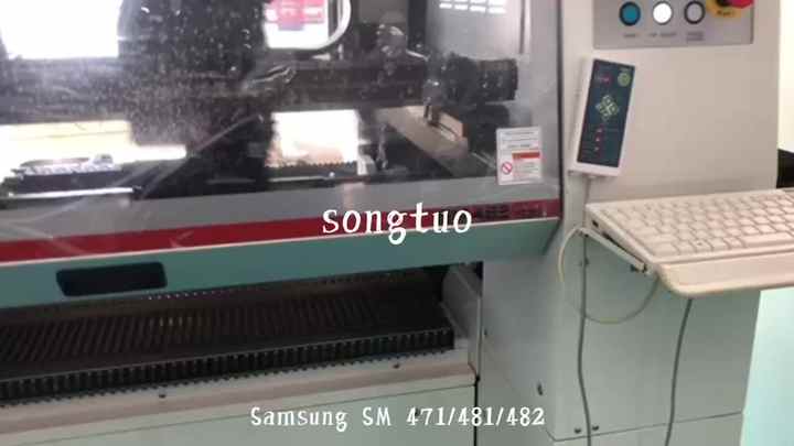 Hanwha Samsung SMT Chip Mounter Samsung SM471 SM481 SM482 Pick and ...