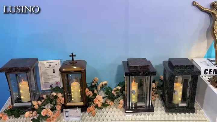 Aluminum Lantern Black Aluminum Alloy Light Lamp Funeral Remembrance ...