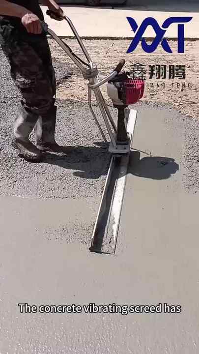 Electric Power Screed Machine for Leveling Concrete Road Floor Concrete ...