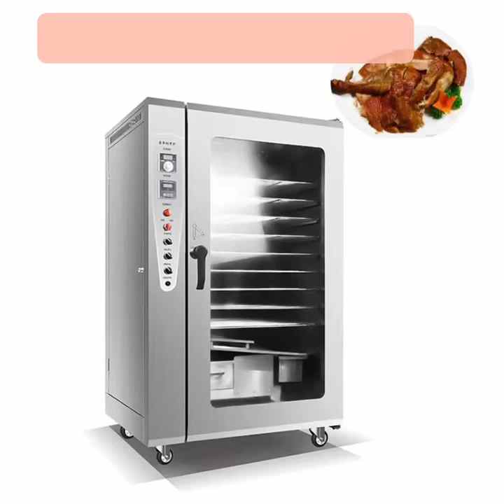 Stainless Steel Smokehouse Meat and Fish Smoking Machine - Automatic ...