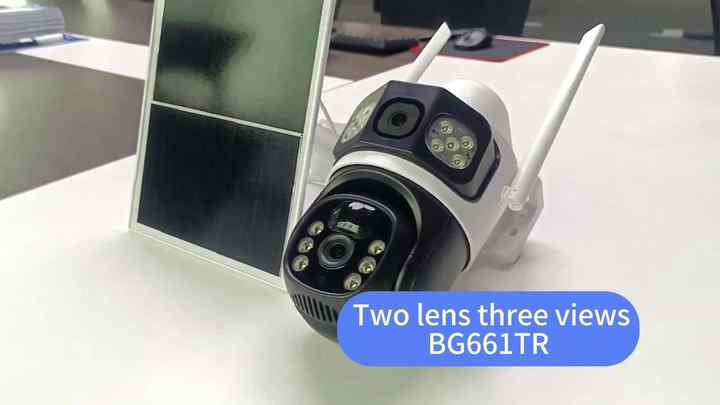 BG661TR Okam Pro 4G Solar Powered PTZ Camera - 360° Outdoor Security ...