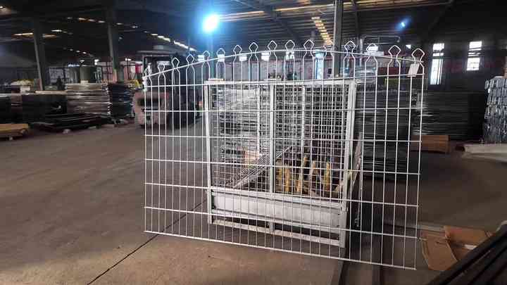 Hot DIP Galvanized Powder Coating Iron 2D Garden 868 656 Double Wire ...