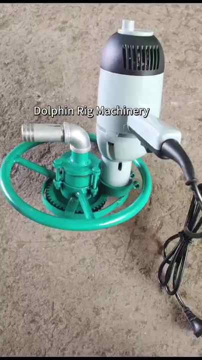 Dolphin 220V 1.5KW Electric Drilling Rig with 150mm Drilling Diameter ...