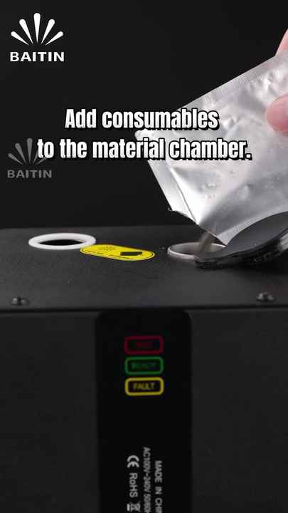 Ceremonies Rechargeable Cold Fire Machine Spray 3 Meters Battery Mini ...