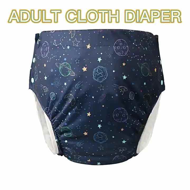Male ABDL Adult Cloth Diapers - Reusable & Leakproof