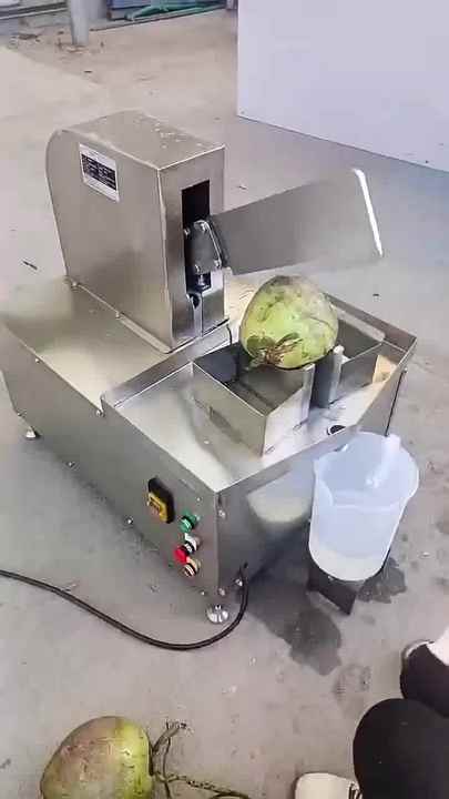 Perfect Machine to Crush Dry Coconut Shell Automatic Machine for ...