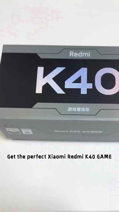Wholesale for Xiaomi Redmi K40 GAME 12+256GB Dual Card 4G LTE & 5G Mobile Smartphone 64GB ...