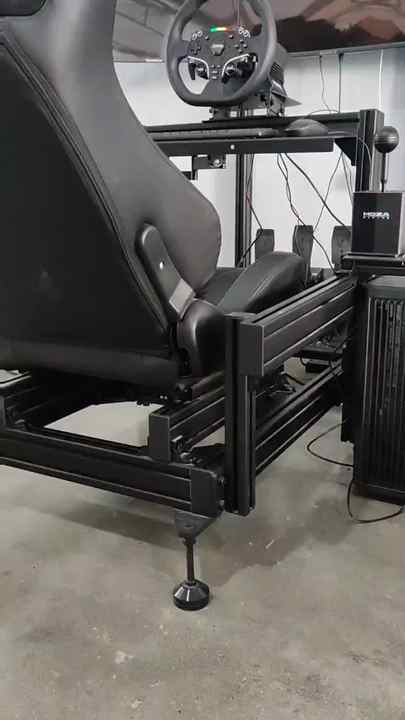 Custom Heavy Duty Aluminum Extrusion Profile for DIY Sim Racing Cockpit