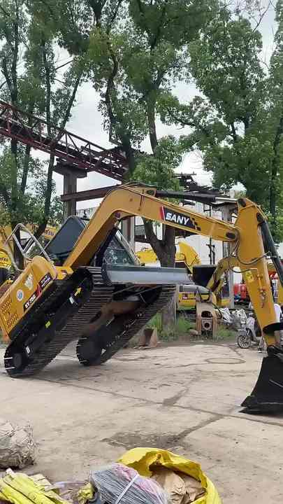 Original Machine Sany SY75C Pro Used Crawler Excavator SY75 SY60 Sy95 ...