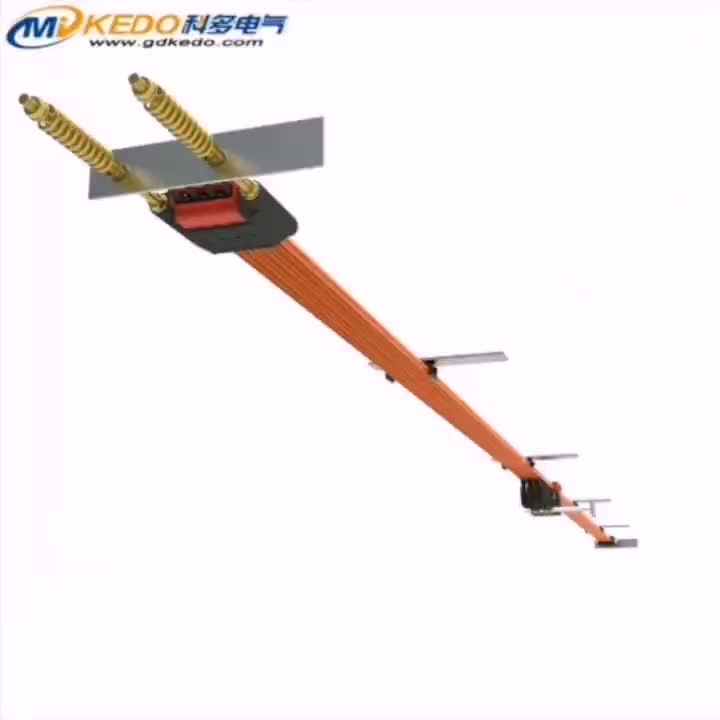 KEDO 3P30A Seamless Sliding Busbar Collector Safety Conductive Rail ...