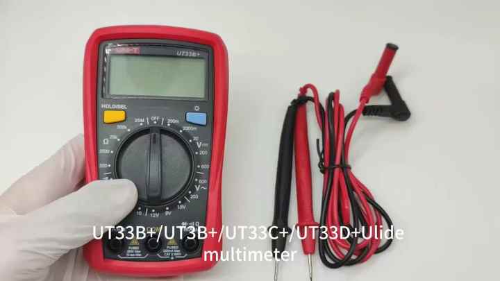 UT33B+/UT3B+/UT33C+/UT33D+Ulide Multimeter Digital High-precision ...