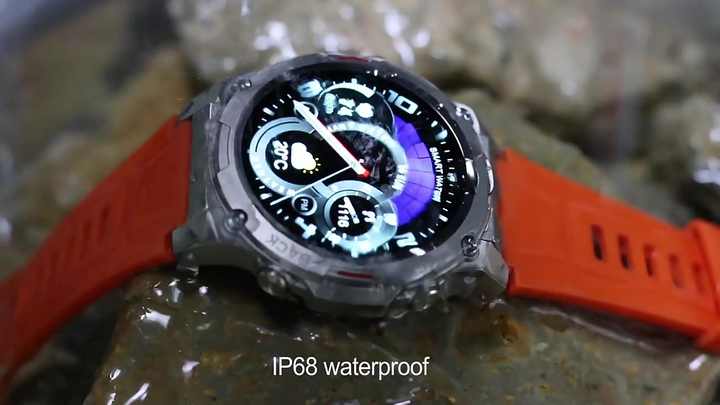 2025 Top Sales DM51 BT Smart Watch 1.43'' Rugged Sports Detection IP68 ...