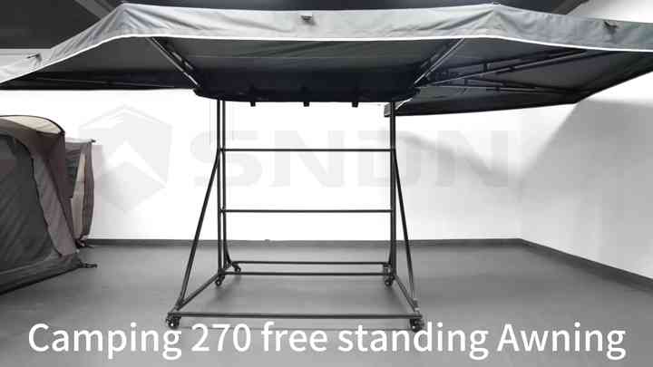 SNDN Car 270 Awning Free Standing Unique Stable Foxwing 270 Degree ...