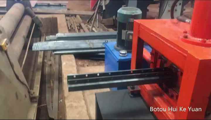 C Profile Storage Warehouse Shelf Production Line Upright Rack Column ...