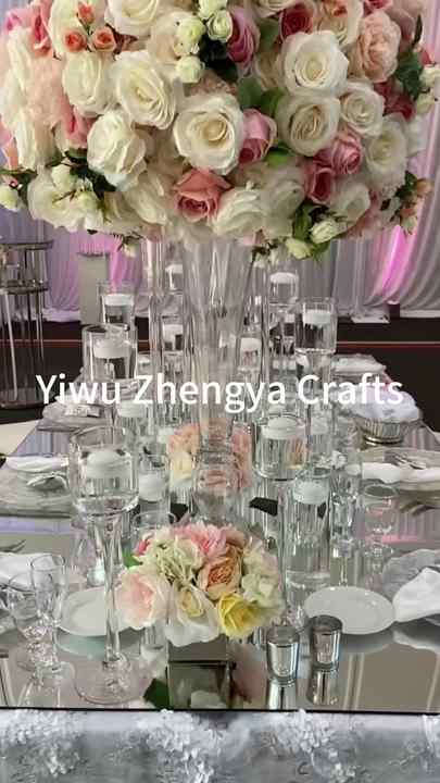 Hot Sell Round Rectangular PE Mirror Table Top Reflective Silver Mirror ...