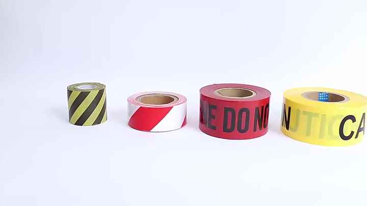 High Quality PVC Tape - Durable Warning Barricade Strips