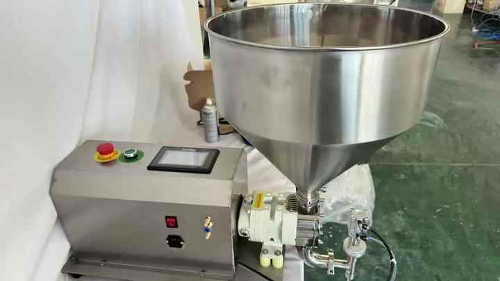 2026 Newest Semi Auto Servo Cam Feeder for Tomato Sauce Cream Peanut ...
