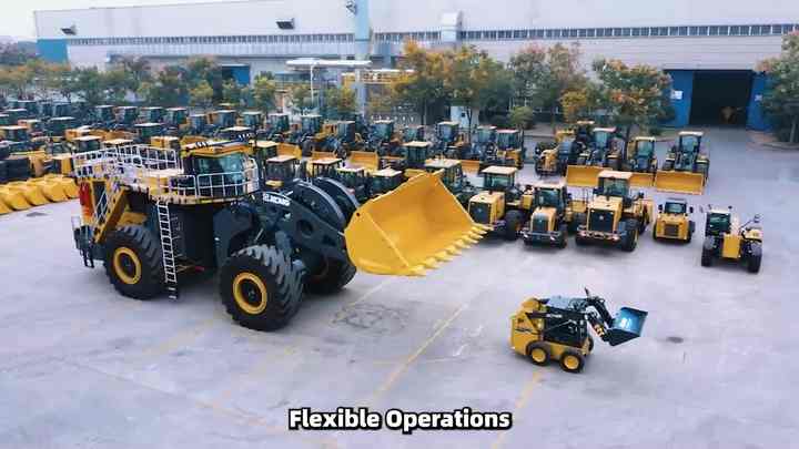 Lovol FL960K 5 Ton Front End Compact Wheel Loader - High Efficiency