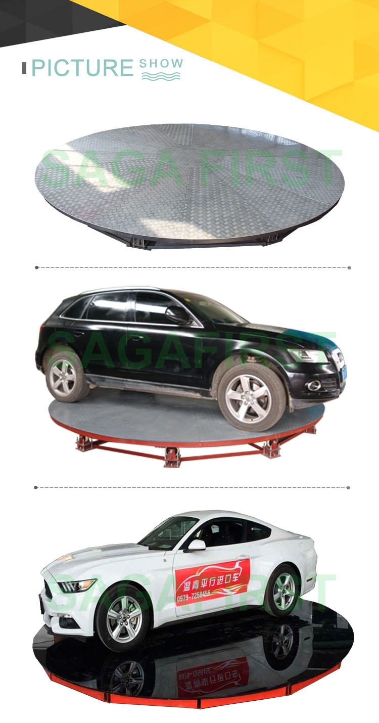 China Car Rotation Table Car Stage Turntable Parking Platform Suppliers ...