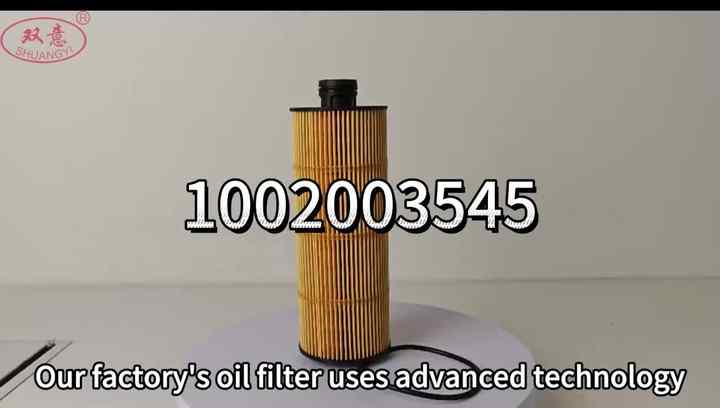 Truck Oil Filter Oil Filter Element 1002003545 QZ050-1215163 42563106 ...