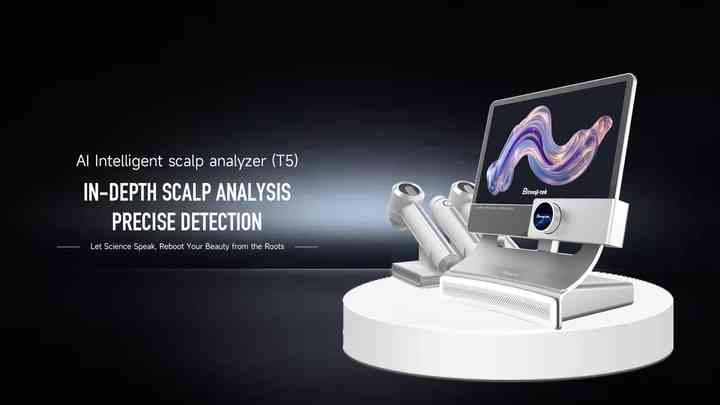 Portable Scalp Analyzer Hair Follicle Detector Trichoscopy Scalp Hair ...