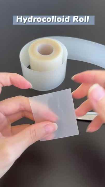 Clear Thin Hydrocolloid Acne Patch Roll for Face Hydrocolloid Roll ...
