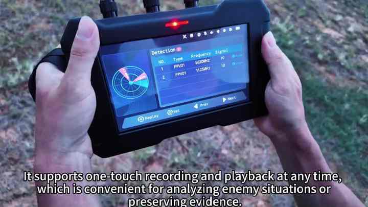 Handheld 2-kilometer Portable UAV FPV Detector for Critical ...