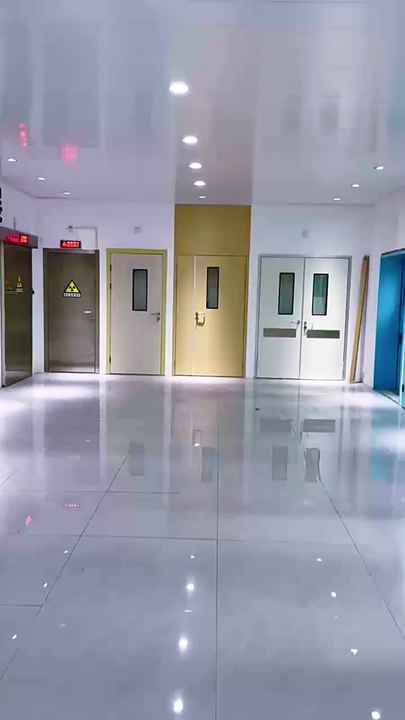 Mortuary Stainless Steel Clean Room Door Medical Automatic Sliding High ...