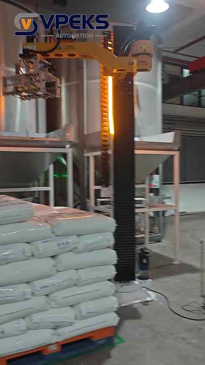Fully Automatic Sack Opening Robot Arm Sugar Bag Unpacking Machine ...