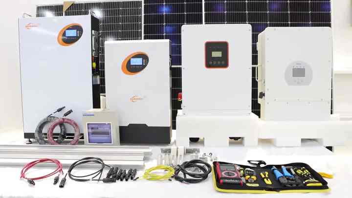 Jinsdon Hybrid Solar System 4kW 5kW 10kW 12kW Solar Power System Solar ...