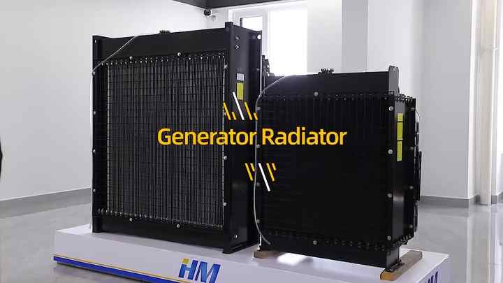 Cummins Radiator Water Tank Factory Generator Set Radiator Suitable for ...