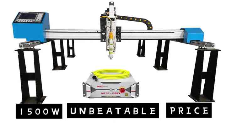 Portable 1500-3000mm CNC Laser Gantry Cutter with Servo Motor AutoCAD ...
