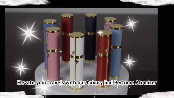 Luxury 5ml Travel Perfume Atomizer Custom Engraved Logo High Quality ...