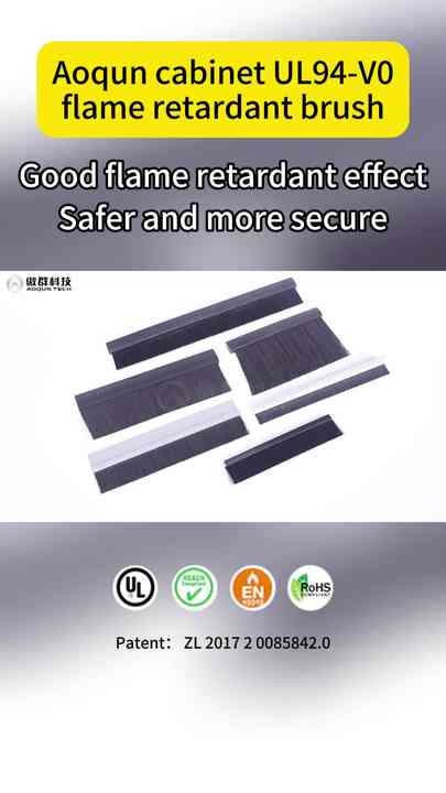 Panel Brush Strip - Dust-Proof Cable Management Solution