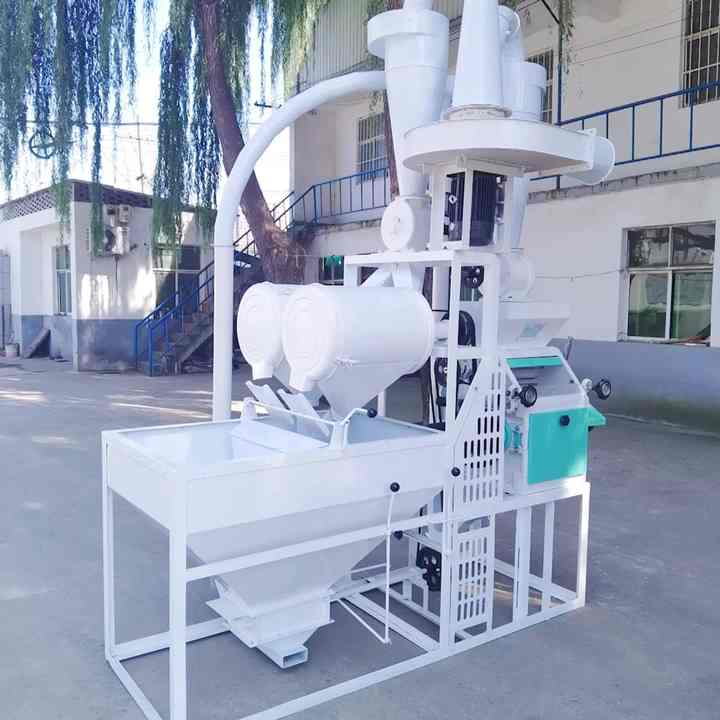 30 Maize Flour Milling Machine 200-350kg/h Stainless Steel Automatic ...