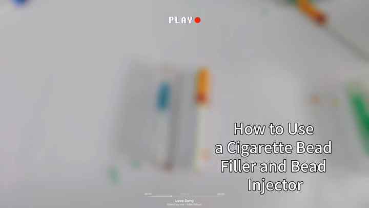 Mint Cigarette Seasoning Cigarette Bursting Bead Filler, Push Rod ...