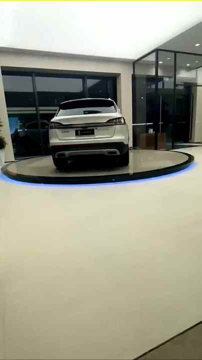360 Degree Car Rotating Parking Platform Rotary 3000kg Car Turn Table ...