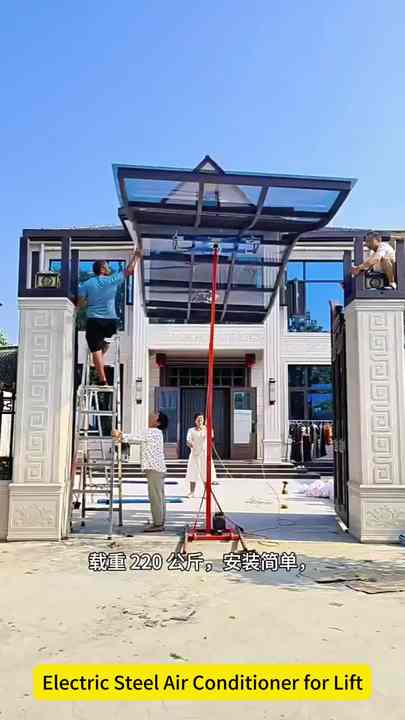 Automatic Elevator Roller Shutter Doors Install Lifts Air Conditioners ...