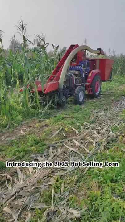 Tractor Mounted Harvester - Efficient Corn Cutting Machine